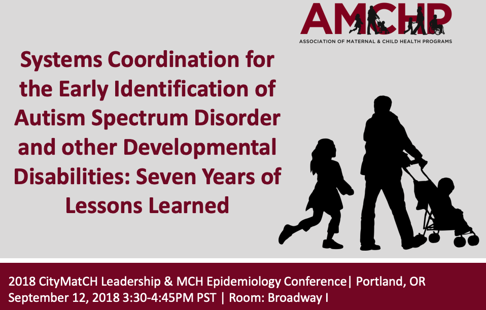 Systems Coordination for the Early Identification of Autism Spectrum ...