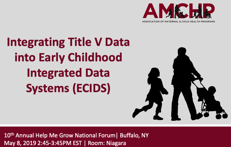 Integrating Title V Data into Early Childhood Integrated Data Systems ...