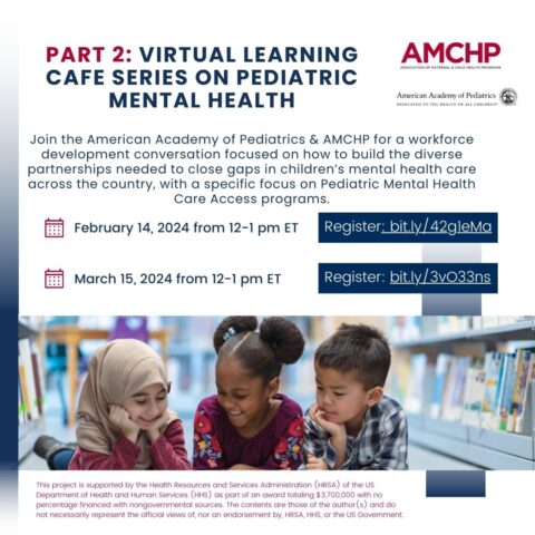 AMCHP and the American Academy of Pediatrics Virtual Learning Café on ...